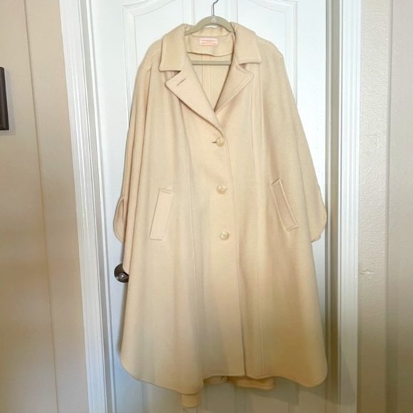 Career C.G. Guild | Jackets & Coats | Vintage Wool Cape By Career Cg ...